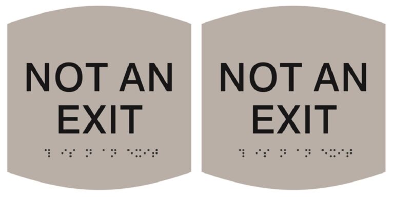 The Impact of Missing ADA Exit Signs During Emergencies